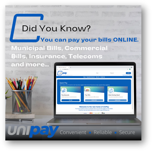 PUBLIC NOTICE: Paying your municipal accounts made easy! - George ...