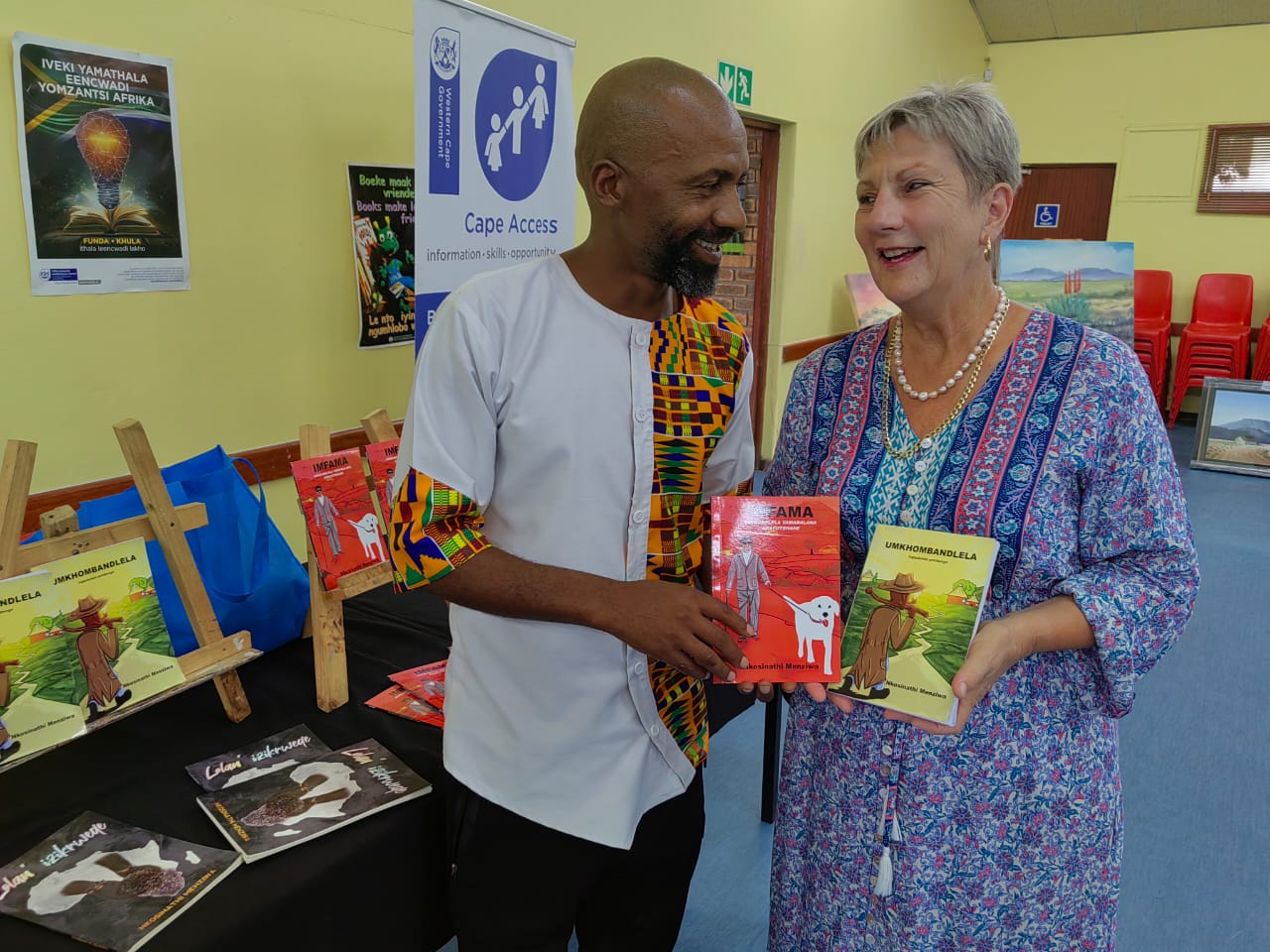 Minister of Cultural Affairs opens Thembalethu Mini library for the ...
