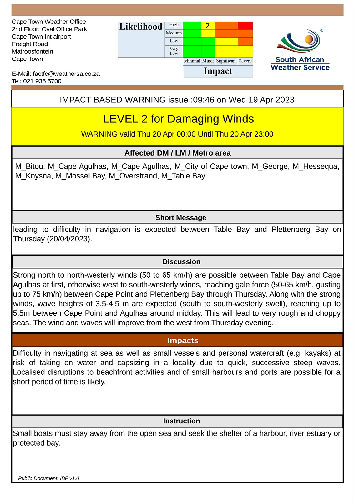 𝗜𝗺𝗽𝗮𝗰𝘁 𝗕𝗮𝘀𝗲𝗱 𝗦𝗲𝘃𝗲𝗿𝗲 𝗪𝗲𝗮𝘁𝗵𝗲𝗿 𝗪𝗮𝗿𝗻𝗶𝗻𝗴: 𝗟𝗲𝘃𝗲𝗹 𝟮 𝗳𝗼𝗿 𝗗𝗮𝗺𝗮𝗴𝗶𝗻𝗴 𝗪𝗶𝗻𝗱𝘀 ...