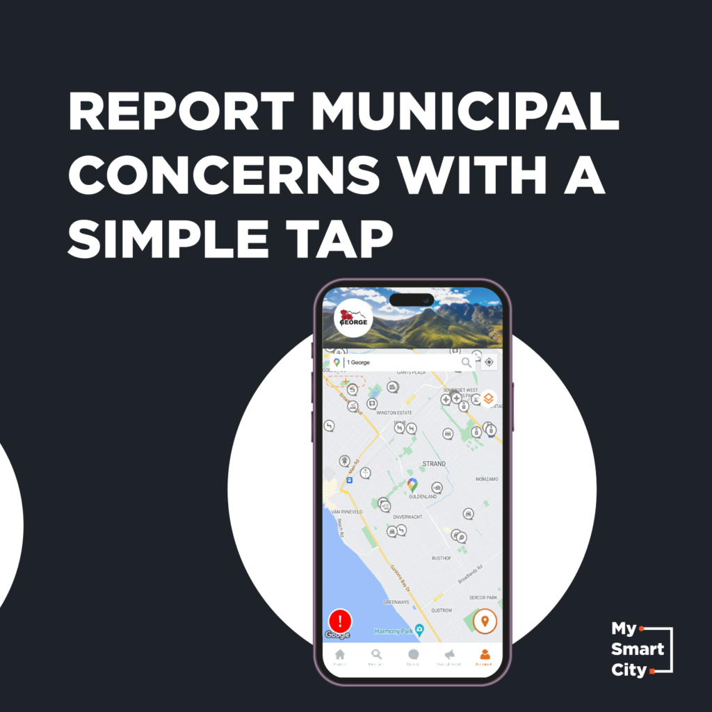 Logging a Fault On Your My Smart City George App - George Municipality