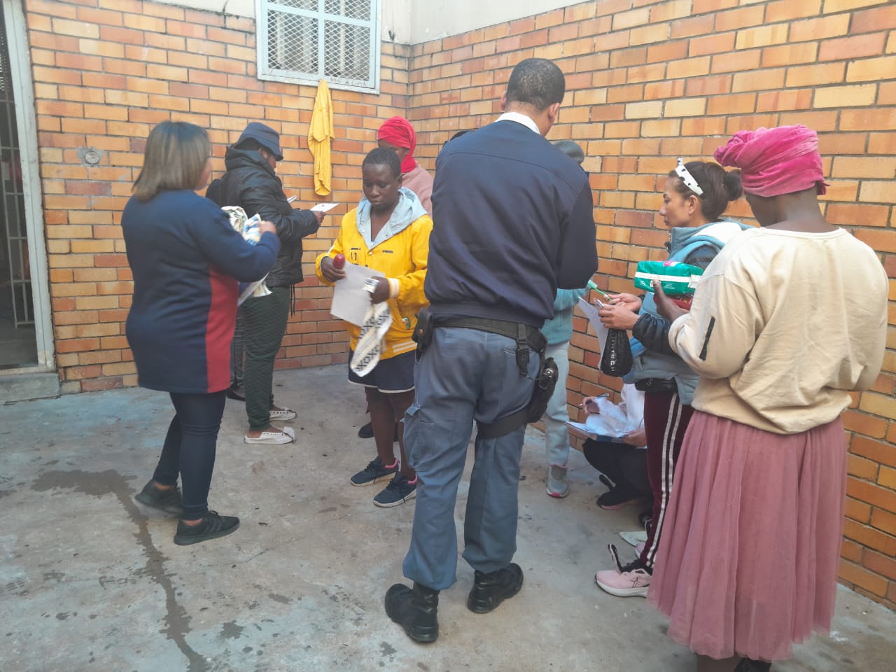 A joint outreach with Police encourages healthy lifestyles to people ...