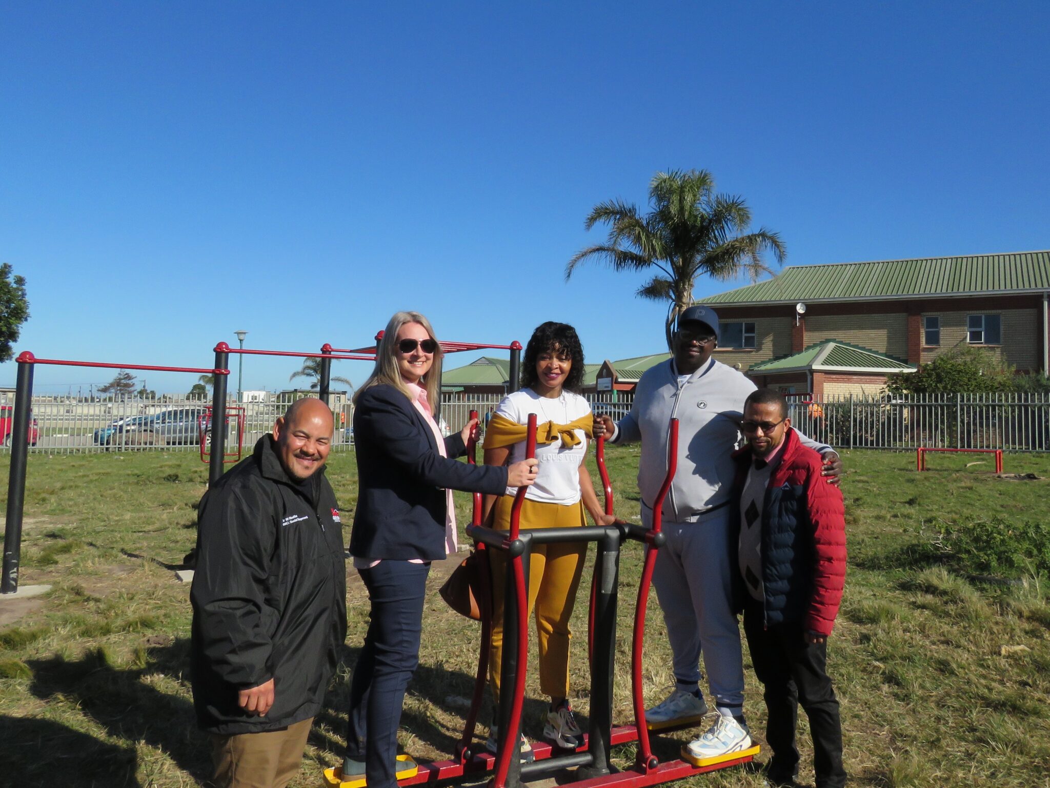 George Municipality Unveils Gym Trims at Thembalethu Stadium and ...