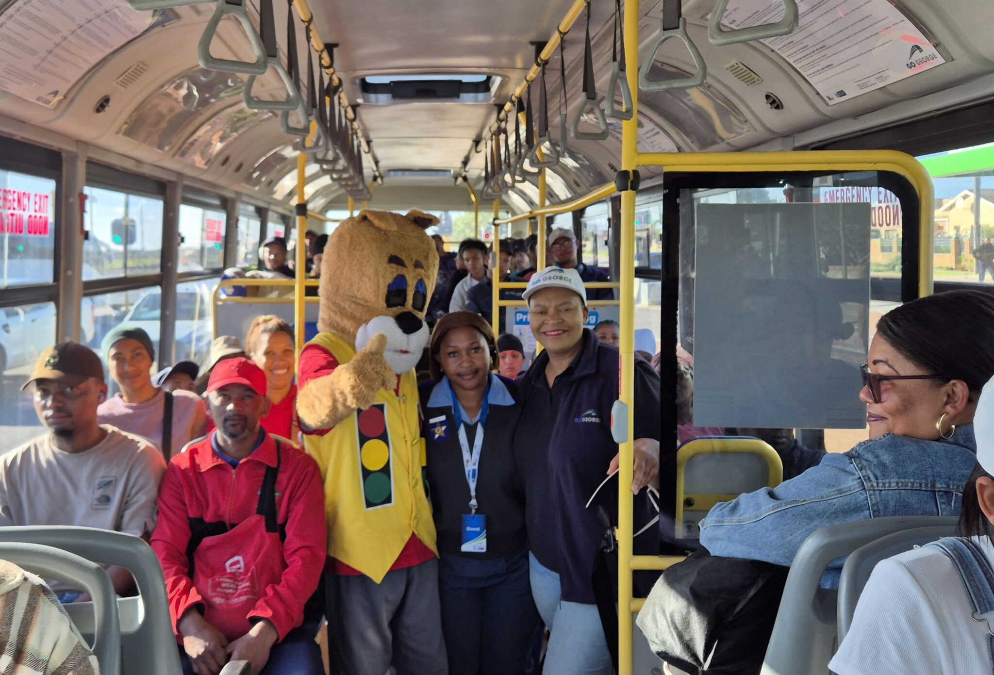 On-bus pedestrian-safety campaign hits home - George Municipality